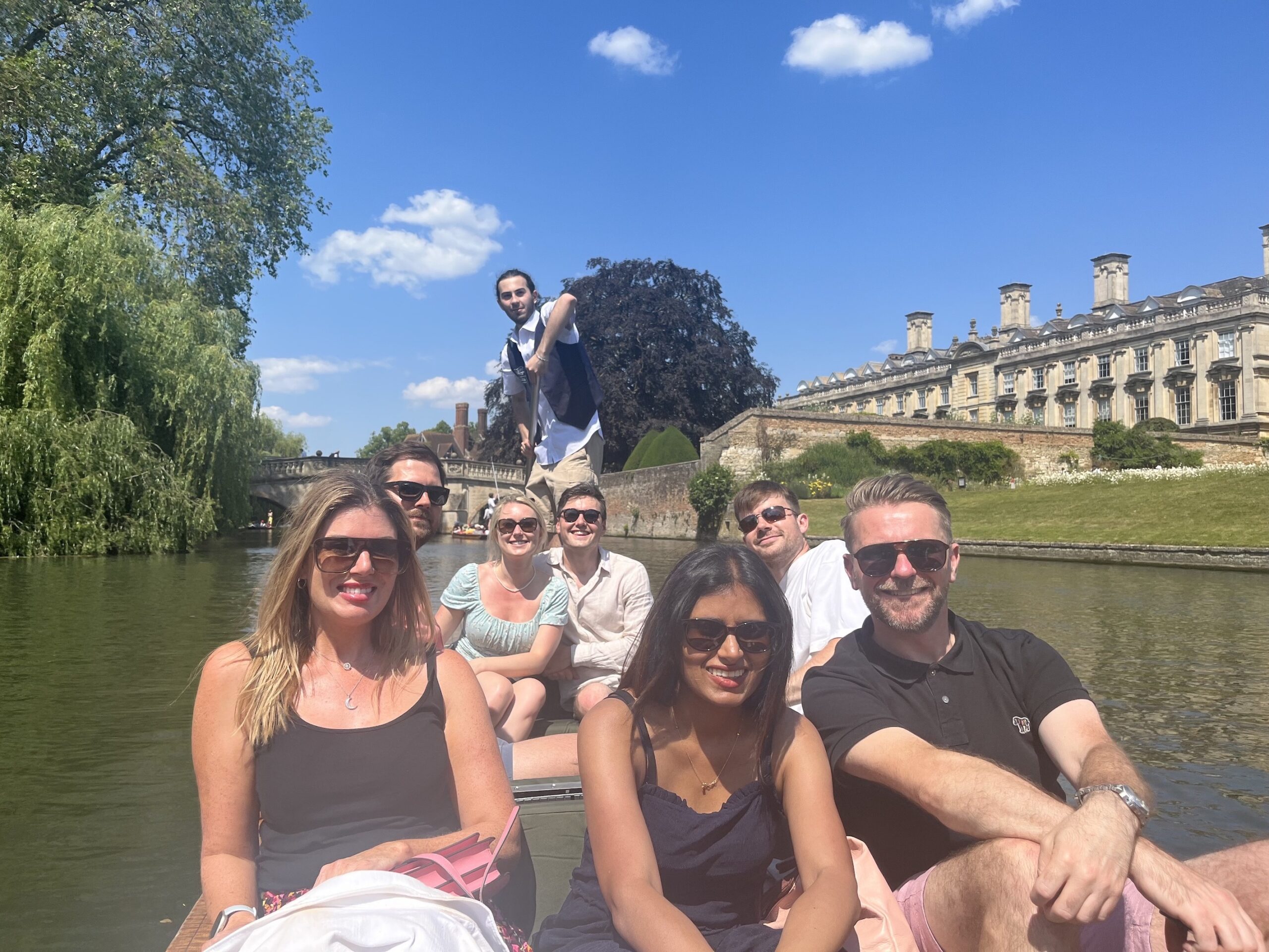 Sunshine, strategy and punting: Team Fonix heads to Cambridge