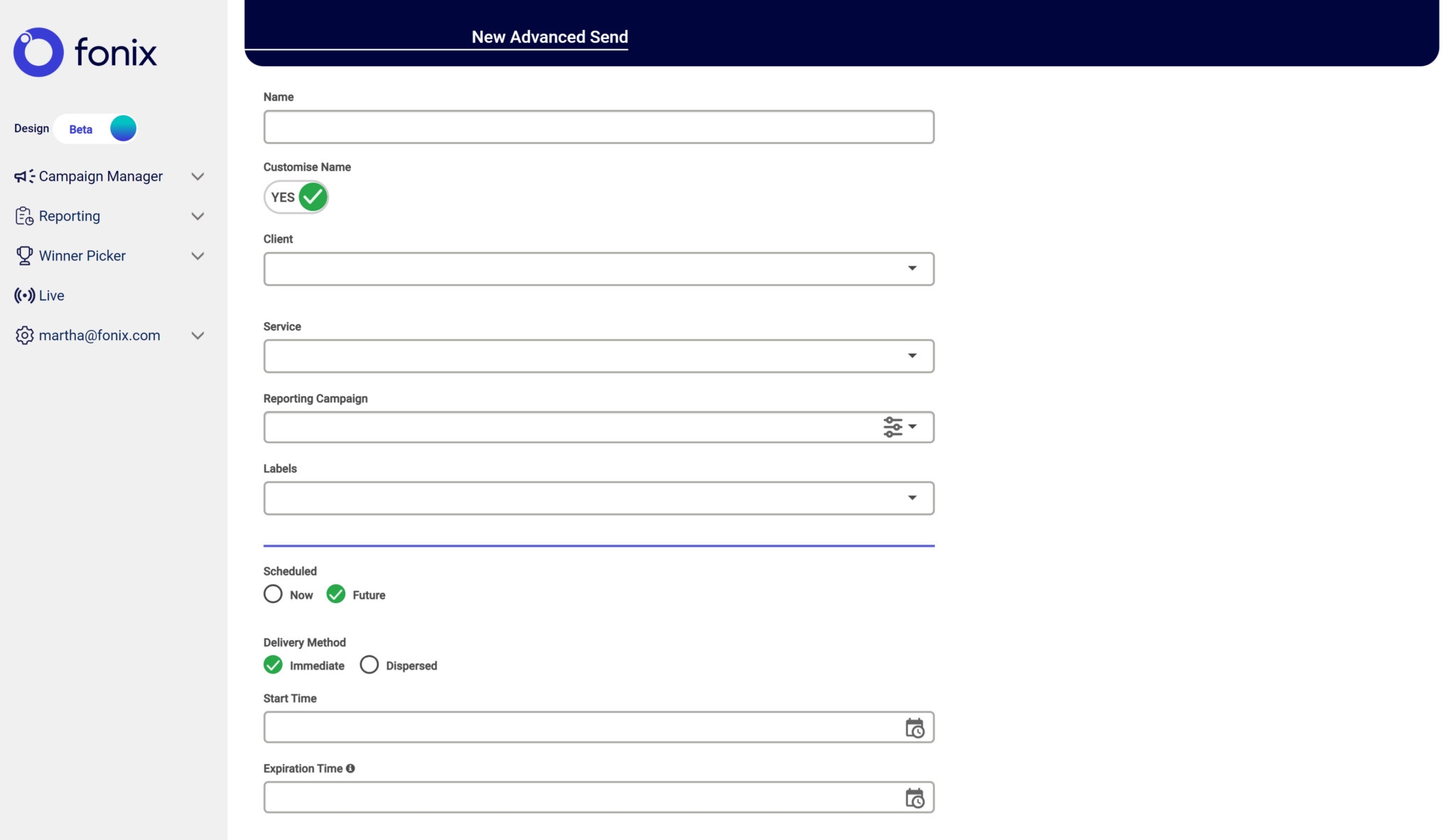 Fonix Campaign Manager gets a UX/UI makeover: what’s new?